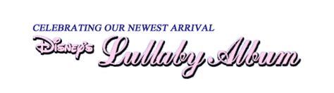 Walt Disney Records Song Albums Disney S Lullaby