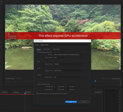 Adobe Premiere Pro This Effect Requires Gpu Acceleration Plz Help I