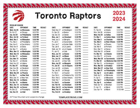 Raptors Game Schedule 2024 Dates Tarah Francene