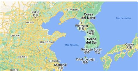 Ríos Del Mapa De Asia Oriental