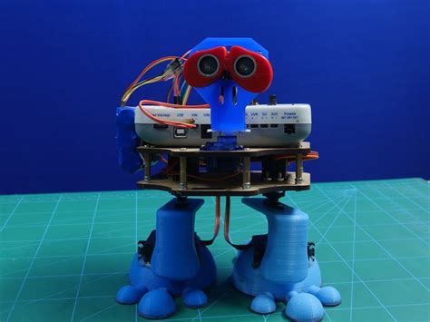 Autonomous Biped Robot Using Arduino Based Embedded Platform Arduino Project Hub