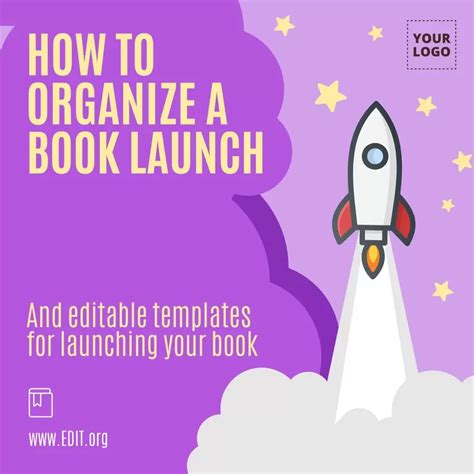 Editable Book Presentation Invitations