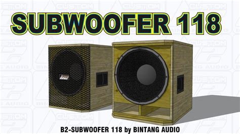Skema Box Subwoofer Youtube