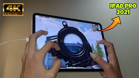 HANDCAME PUBG MOBILE IPAD PRO 2021 M1 CHIP 5 FINGER CLAW FULL GYRO