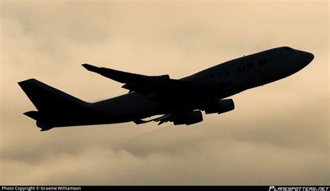 N744CK Kalitta Air Boeing 747 446 BCF Photo By Graeme Williamson ID