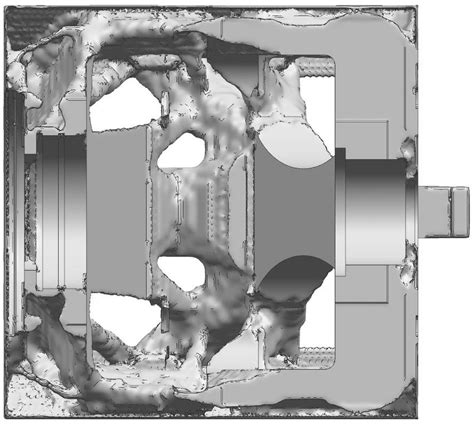 final smoothed result of topology optimization of headstock housing download scientific