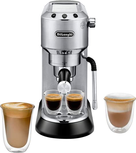 De Longhi EC885M Dedica Arte Pump Espresso Machine Stainless Steel