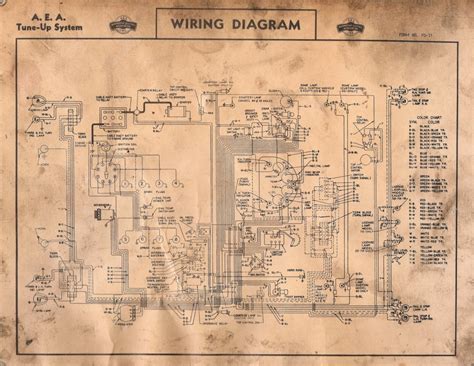 1956 Ford Mainline Wiring Diagram