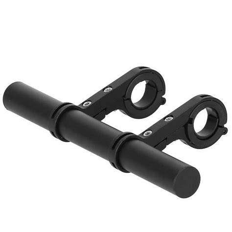 Przedłużenie kierownicy rowerowej uchwyt na rower 20 cm czarny CZARNY