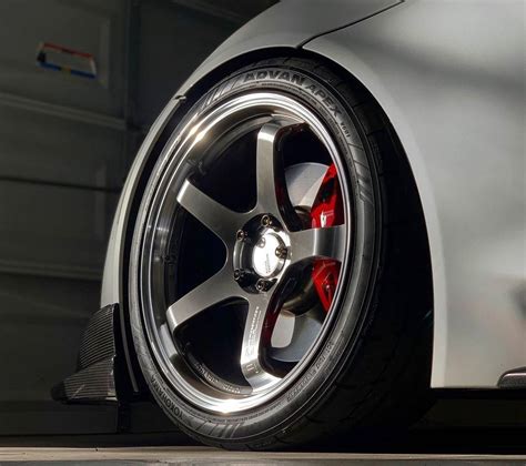 Advan Gt Beyond Wheel Set W Center Caps For A Toyota Supra