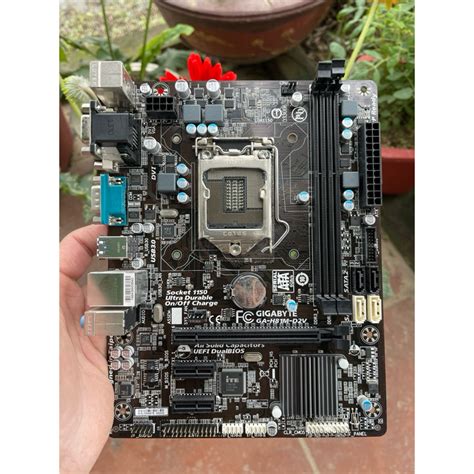 Mainboard Bo mạch chủ Giga h81M D2V S2PV hàng tháo máy Shopee