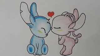 Angel From Lilo And Stitch Drawing Easy Stich Lilo Henrique Alves