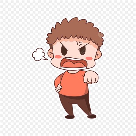Pack De Emoticonos De Ni O Enojado Enojado Png Enojo Enojado Chico