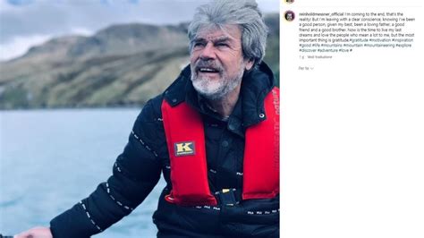 Reinhold Messner Tranquillizza Tutti DallIndia Sto Bene Ma Non Ho