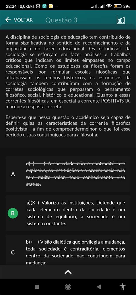 Gabarito Contexto Histórico filosófico Da Educação REVOEDUCA