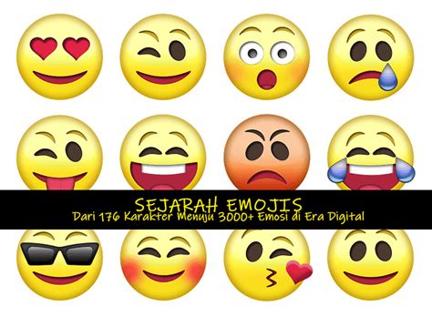 Gen Z Wajib Tahu Sejarah Emojis Dari 176 Karakter Menuju 3000 Emosi