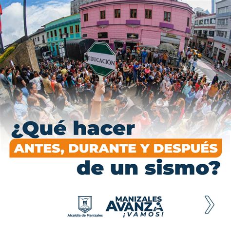 Conozca C Mo Actuar Antes Durante Y Despu S De Un Sismo Centro De