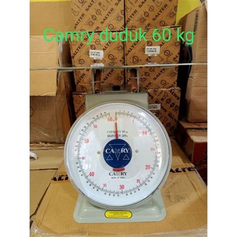 Timbangan Nagami Camry Duduk 30 60 Dan 100 Kg Lazada Indonesia