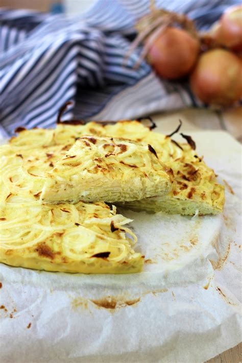 Frittata Di Cipolle In Padella Cibo Che Passione