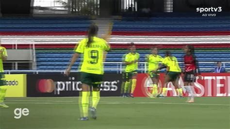 Vídeo Palmeiras x Caracas Feminino Melhores Momentos futebol ge