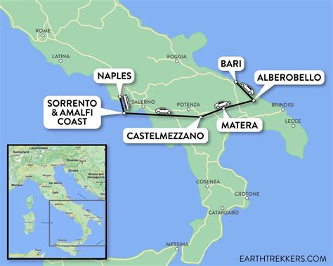 Explore Italy S Breathtaking Amalfi Coast With Our Detailed Map