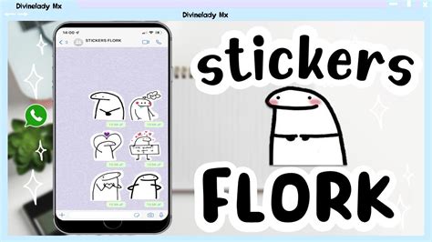 STICKERS DE FLORK PARA WHATSAPP DESCARGABLES YouTube
