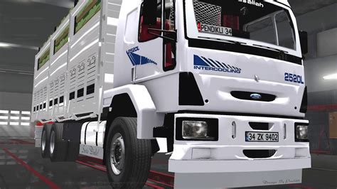 ETS 2 Ford Cargo 2520L Modu 1 35 YouTube