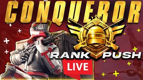 RANK PUSH TO CONQUEROR BGMI LIVE NTGURJOTYT BGMI YouTube