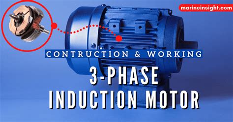 Explain Construction And Working Principle Of Three Phase Induction
