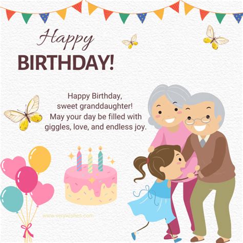 240 Birthday Wishes For Granddaughter Sweet Wishes Special Messages