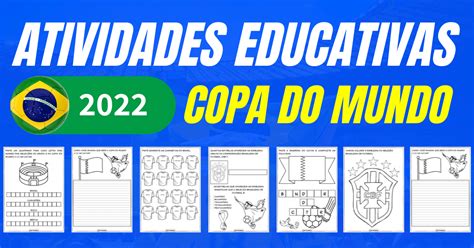 Atividades Copa Do Mundo S Escola