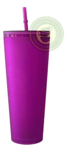 Vaso Starbucks Morado Liso Ml Oz Meses Sin Inter S