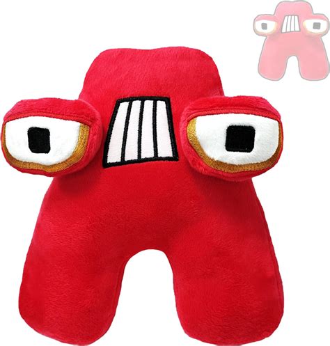 Alphabet Lore Plush Juguetes de peluche con texto en inglés Alphabet