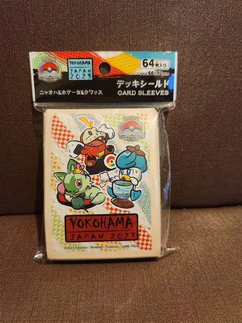 Protectores Mundial Pokemon Yokohama Sprigatito Fuecoco Y Quaxly
