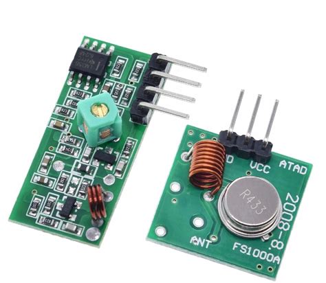 Moduł radiowy odbiornik nadajnik 433MHz RF ARM AVR Sklep Opinie