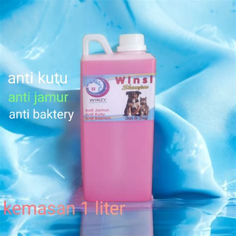 Jual Sampo Kucing Dan Anjing Anti Kutu Jamur Rontok Kemasan 1 Liter