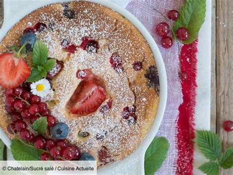 Clafoutis soufflé aux fruits rouges facile découvrez les recettes de