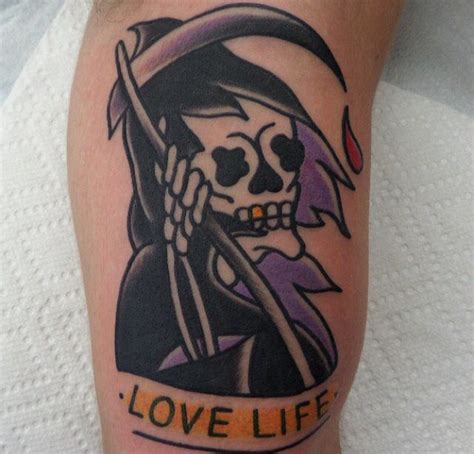 Cruel Skull Tattoo By Dustin Barnhart Tattoomagz Tattoo Designs