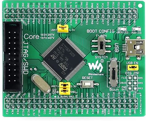 amazon waveshare stm32 コアボード stm32f103 stm32f103vet6 arm cortex m3 stm32 開発ボードキット フルios