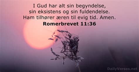 14 September 2022 Dagens Bibelvers Romerbrevet 11 36 DailyVerses Net