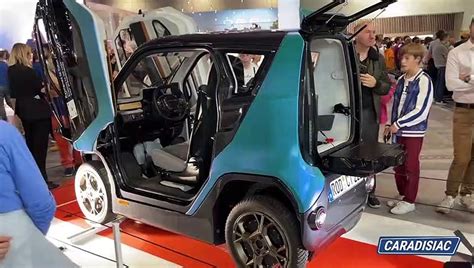 Mondial de l auto 2022 La nouvelle mode des voiturettes électriques