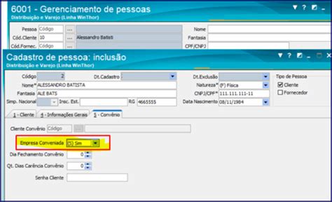 WINT O que fazer quando a rotina 2067 não localizar o conveniado