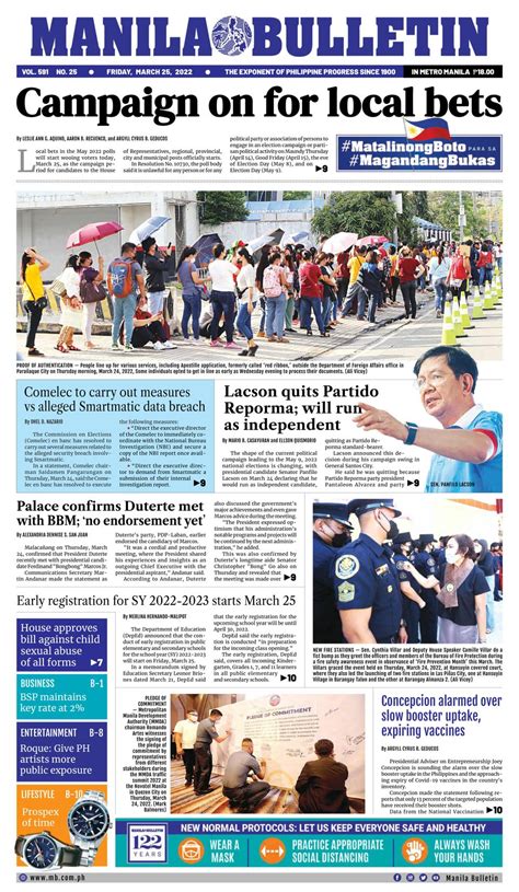 Get Digital Access To Manila Bulletin March Issue Magzter