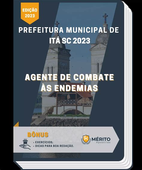 Apostila Agente De Combate S Endemias Prefeitura De It Sc