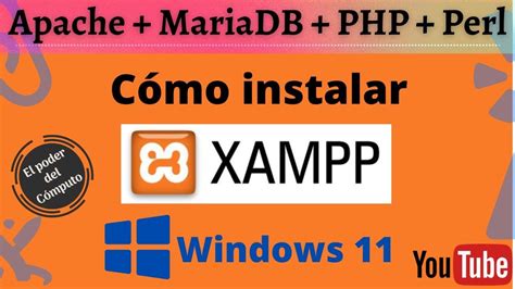 C Mo Instalar Xampp En Windows Youtube