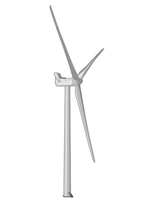 Molino de viento energía renovable eólica on shore Canal del Área de