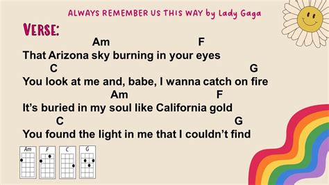 Always Remember Us This Way Lady Gaga Chords Margaret Wiegel Jul