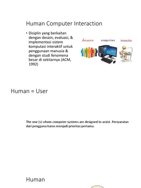 human computer interaction pdf