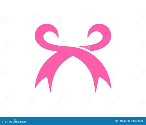 Ejemplo Rojo Del Vector De La Cinta Ilustración del Vector