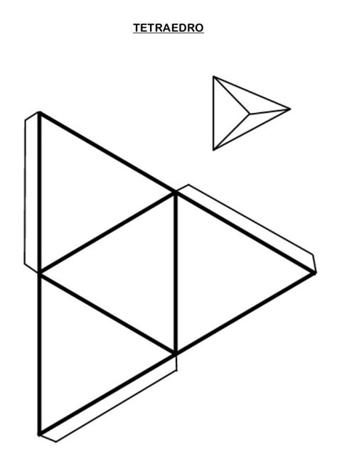 Plantillas De Cuerpos Geometricos Para Armar E Imprimir Ento